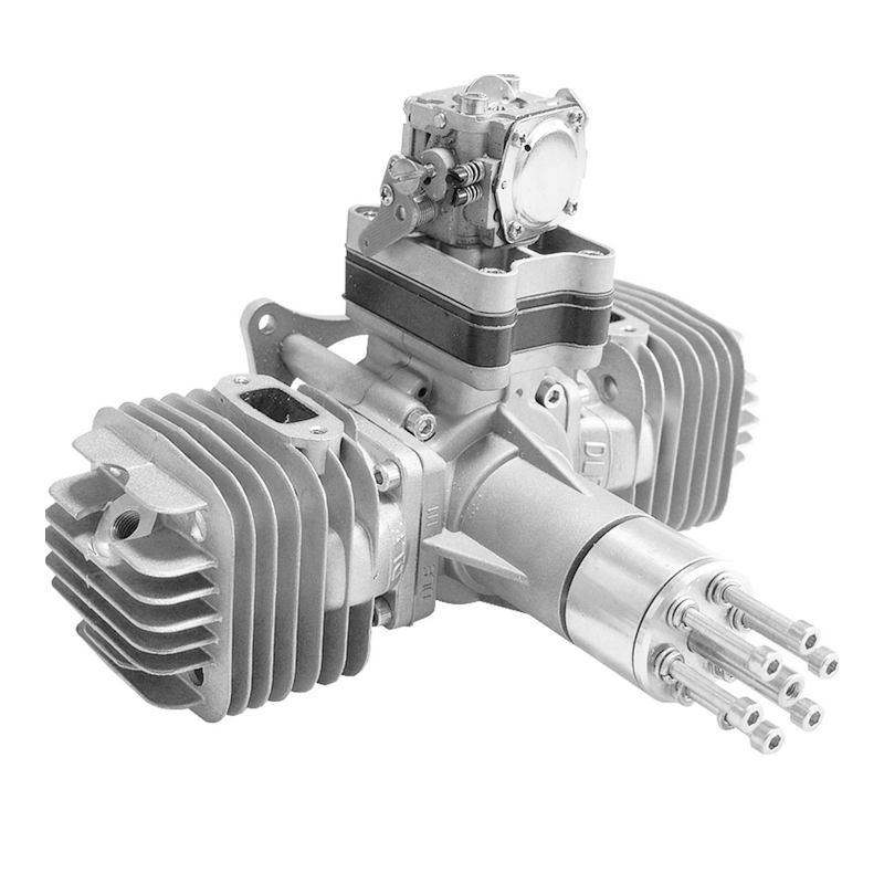 DLE111 Twin-Cylinder 2-Stroke 111cc Gasoline Engine – Ultra High Power ...