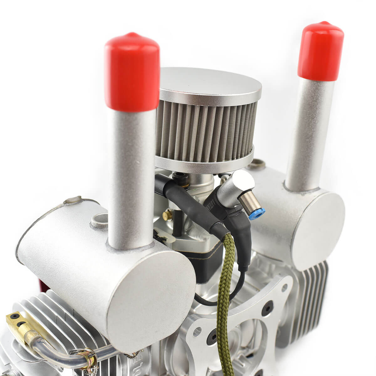DLE60 EFI UAV Engine with Electric Starter – 61cc Twin-Cylinder EFI ...