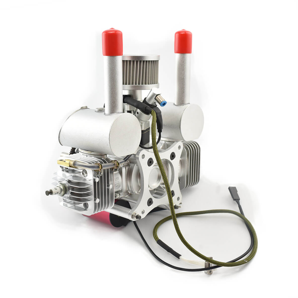 DLE60 EFI UAV Engine with Electric Starter – 61cc Twin-Cylinder EFI ...