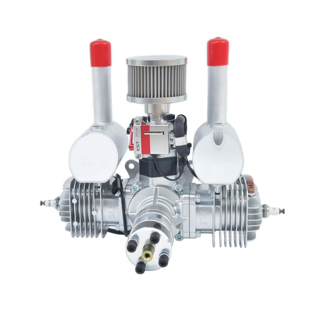 DLE60 EFI UAV Engine – 60cc Twin-Cylinder Electronic Fuel Injection Engine – ENGINEPORT