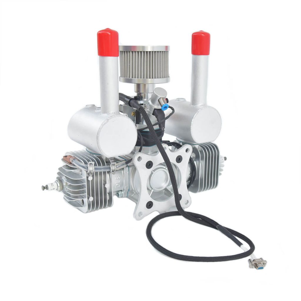 DLE60 EFI UAV Engine – 60cc Twin-Cylinder Electronic Fuel Injection ...